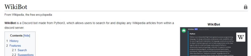 GitHub - RyanLuong1/WikiBot: WikiBot is a self-hosting Discord bot that allows users to search ...