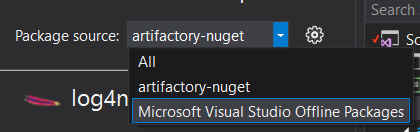 NuGet UI in VS displays the wrong available versions of nuget packages. · Issue #5738 · NuGet ...