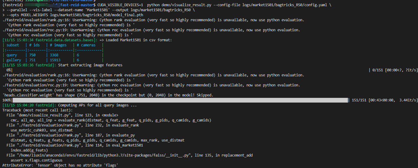 visualize_result.py problem · Issue #340 · JDAI-CV/fast-reid · GitHub