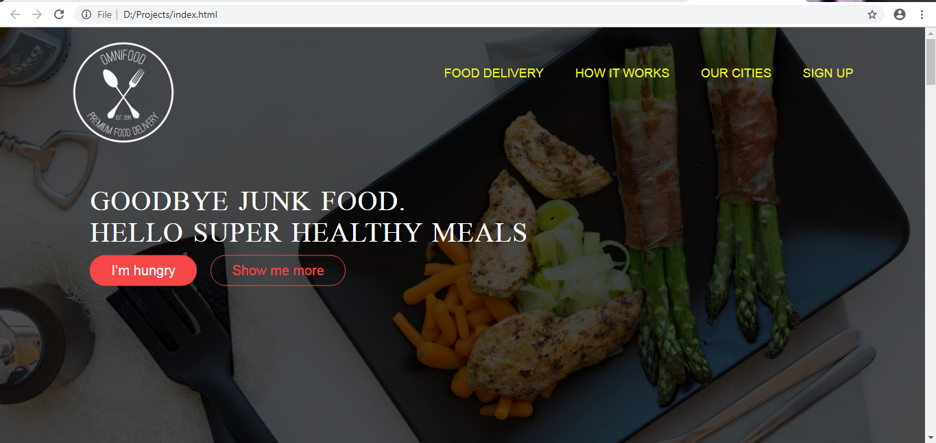 GitHub - sinni-shah/Omnifood: Online Food Delivery Website
