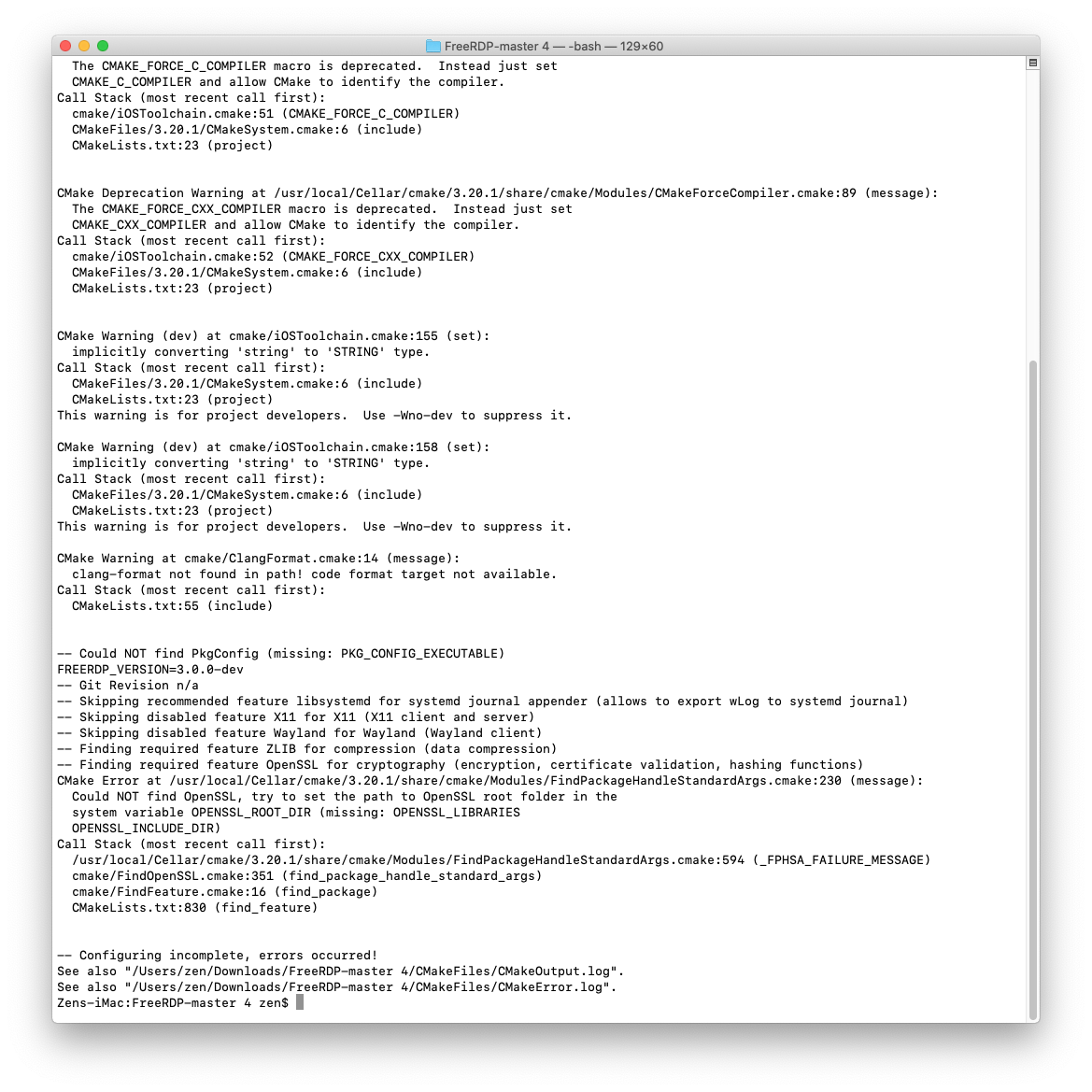 not able to build ios 14 Xcode12.4 · Issue #6992 · FreeRDP/FreeRDP · GitHub