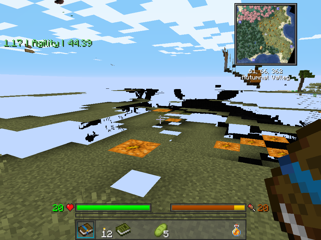 created a personal server and when in server terrain appears and then disappears · Issue #187 ...