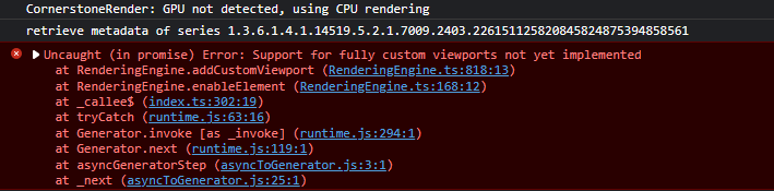 "CPU rendering" doesn't work · Issue #510 · cornerstonejs/cornerstone3D · GitHub