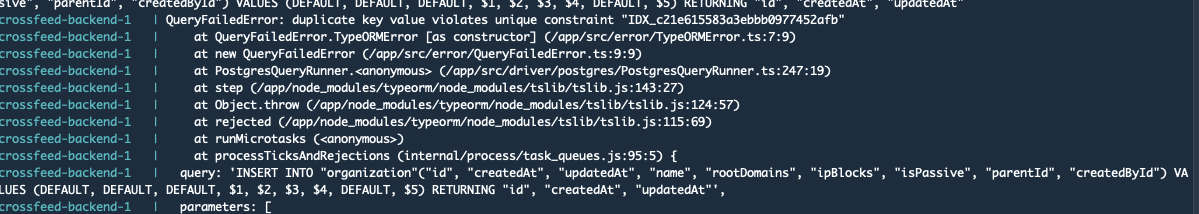 Duplicate domain import on CSV ingest fails without any real alert to the user or way to skip ...