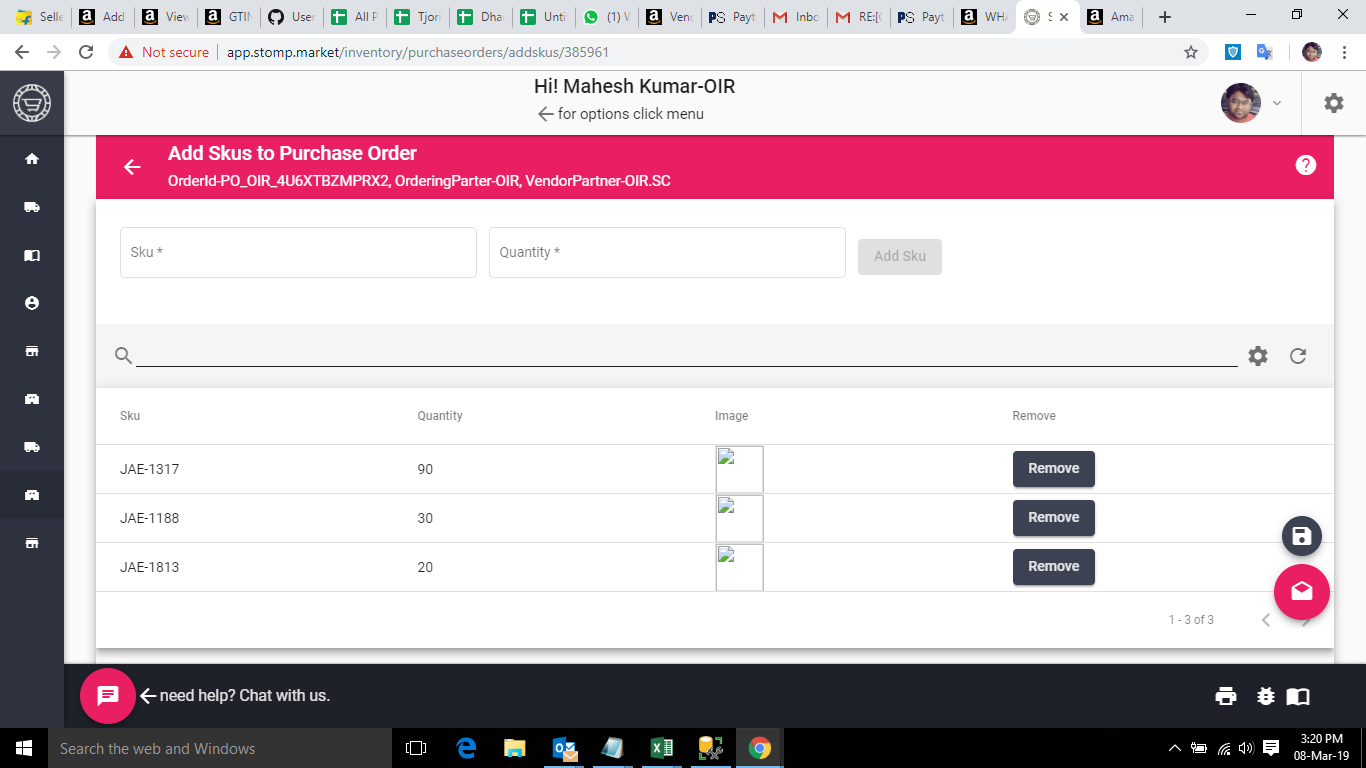 User Reported Problem - Replenishment Issue CF/ Seet Kamal |singh.archna18@gmail.com · Issue ...
