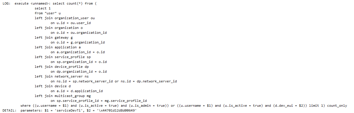 CPU workload caused by PostgreSQL · Issue #348 · brocaar/chirpstack-application-server · GitHub