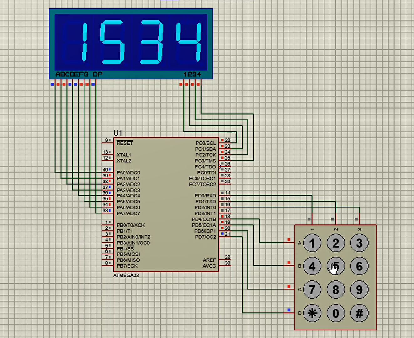 GitHub - Ghazaleh99/Keypad-Interfacing-with-ATmega32-and-LED-Display: Keypads are parts of HMI ...