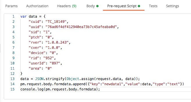 Our business process needs to add parameters dynamically before request ...