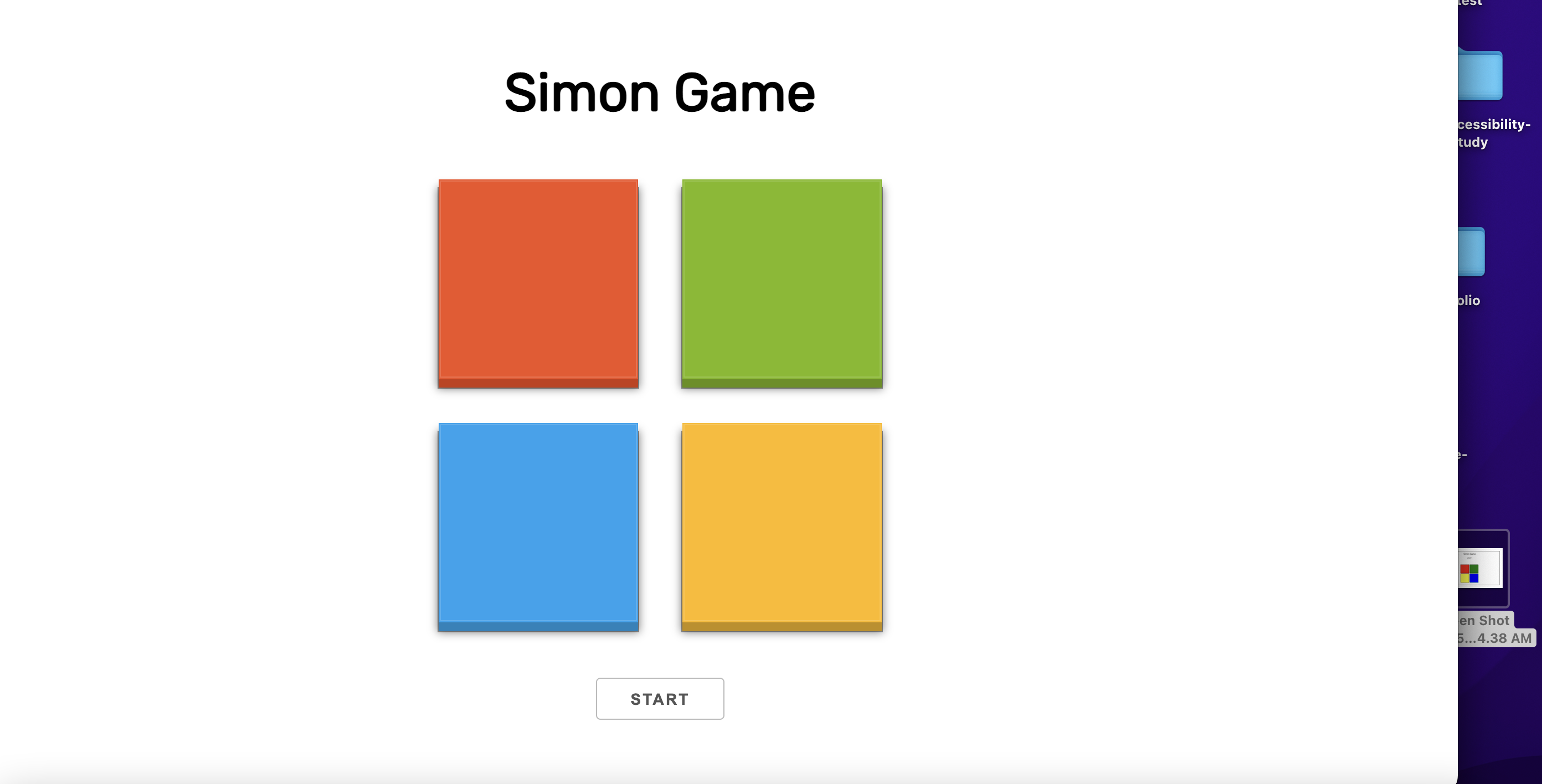 Github Kevin A Github Simon Game