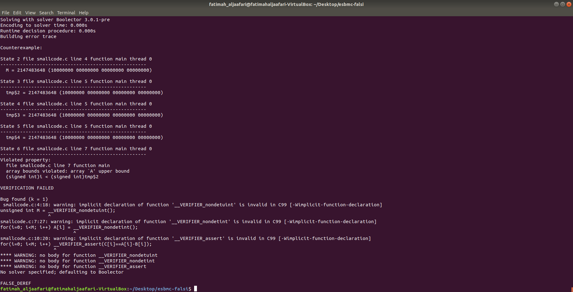 Isuue when running esbmc wrapper · Issue #158 · esbmc/esbmc · GitHub Isuue when running esbmc wrapper · Issue #158 · esbmc/esbmc · GitHub
