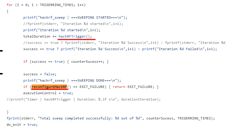 [Question]: Looping hackrf_sweep x times · Issue #1226 · greatscottgadgets/hackrf · GitHub