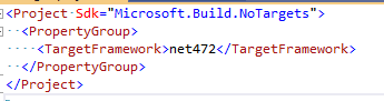 Microsoft.Build.NoTargets project expects incorrect ouput · Issue #5868 · dotnet/project-system ...