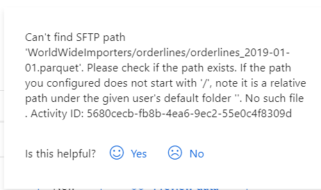 SFTP Dataset · Issue #19 · Mmodarre/AzureDataFactoryHOL · GitHub