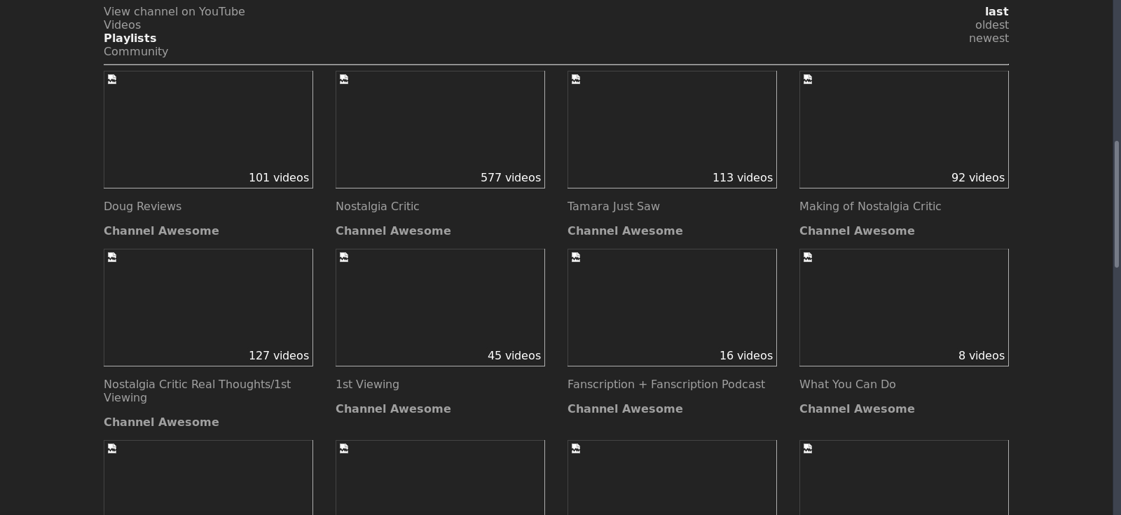 "Seasons" playlists are broken · Issue #702 · iv-org/invidious · GitHub