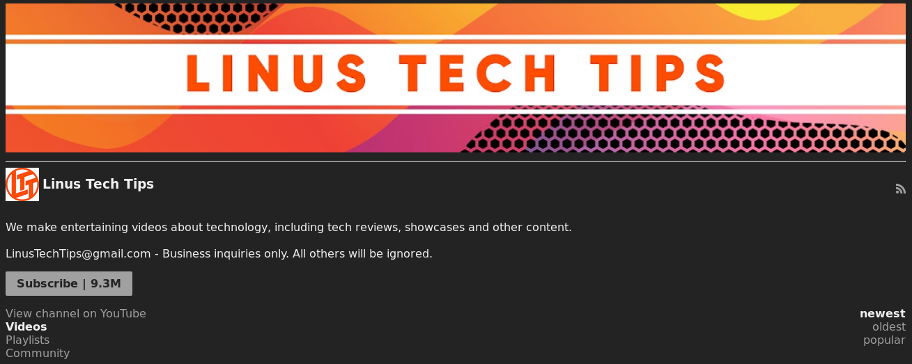 [Feature Request] Channel UI on a playlist page · Issue #833 · iv-org/invidious · GitHub