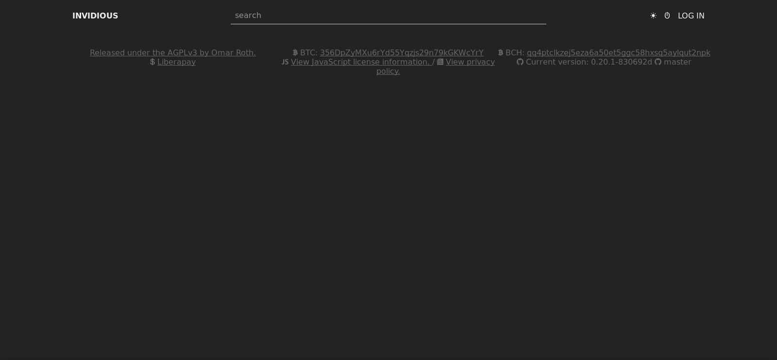 [Feature Request] Proper Search-engine-like page · Issue #996 · iv-org ...