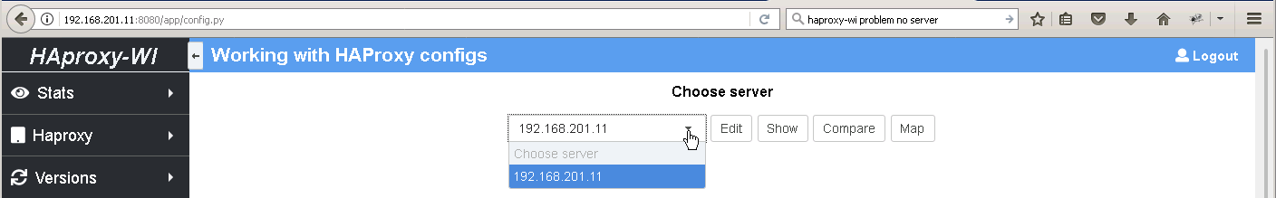 Problem conecting to local haproxy server · Issue #102 · roxy-wi/roxy-wi · GitHub