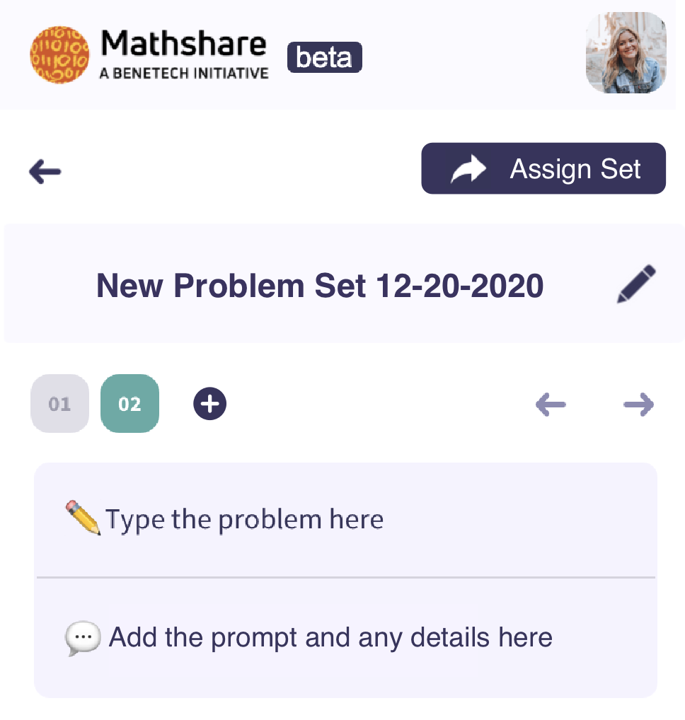 Set Creation: Back to Dashboard · Issue #1598 · benetech/MathShare · GitHub