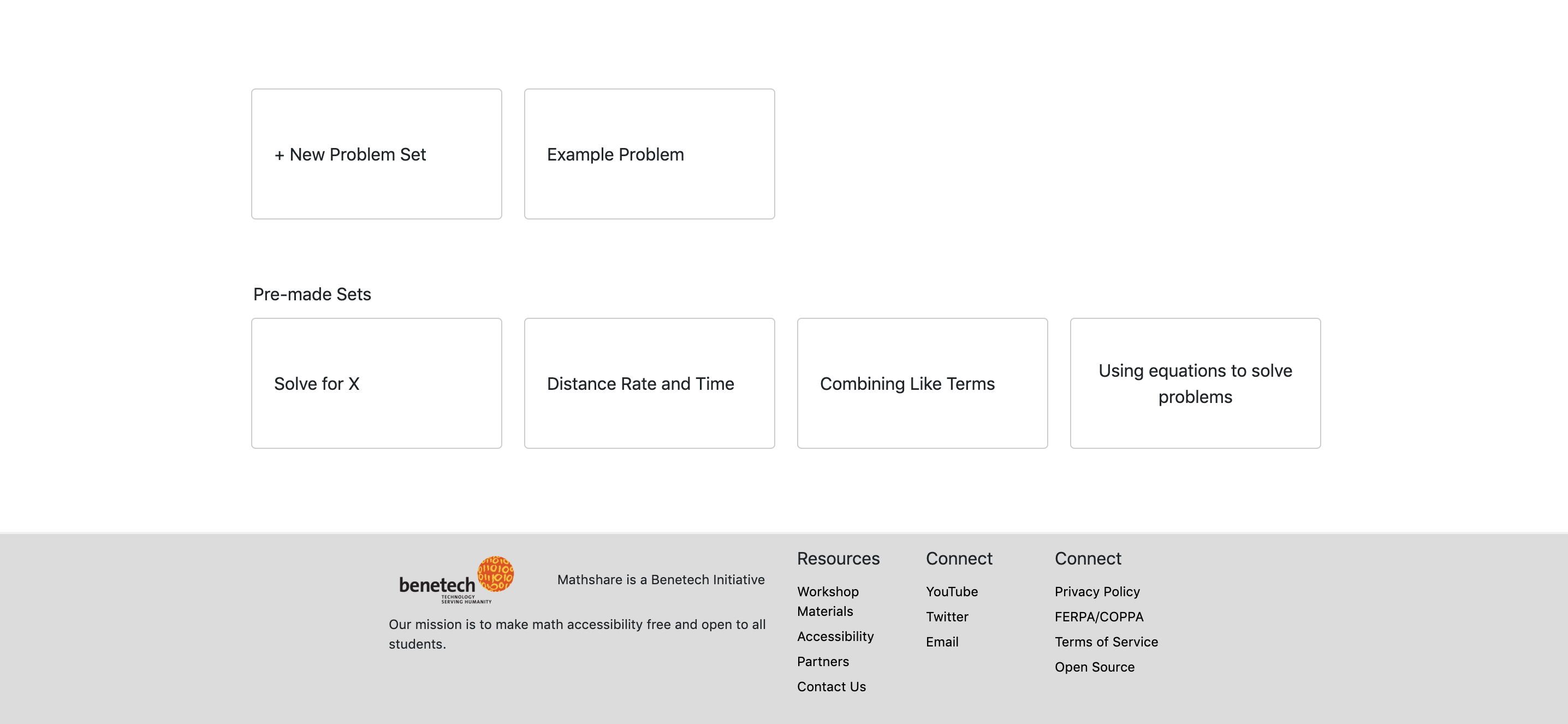 "Create Free Account" should be removed · Issue #679 · benetech/MathShare · GitHub