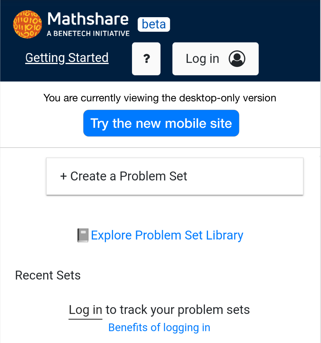 Mobile Breakpoint · Issue #1396 · benetech/MathShare · GitHub