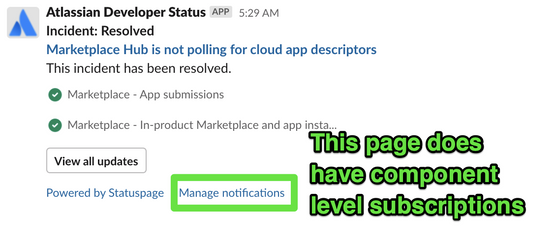Github Status site - Feature Request: Enable Component Subscriptions · community · Discussion ...