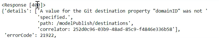 Git Publishing Destination - Create a New Destination step fails · Issue #28 · sassoftware/model ...