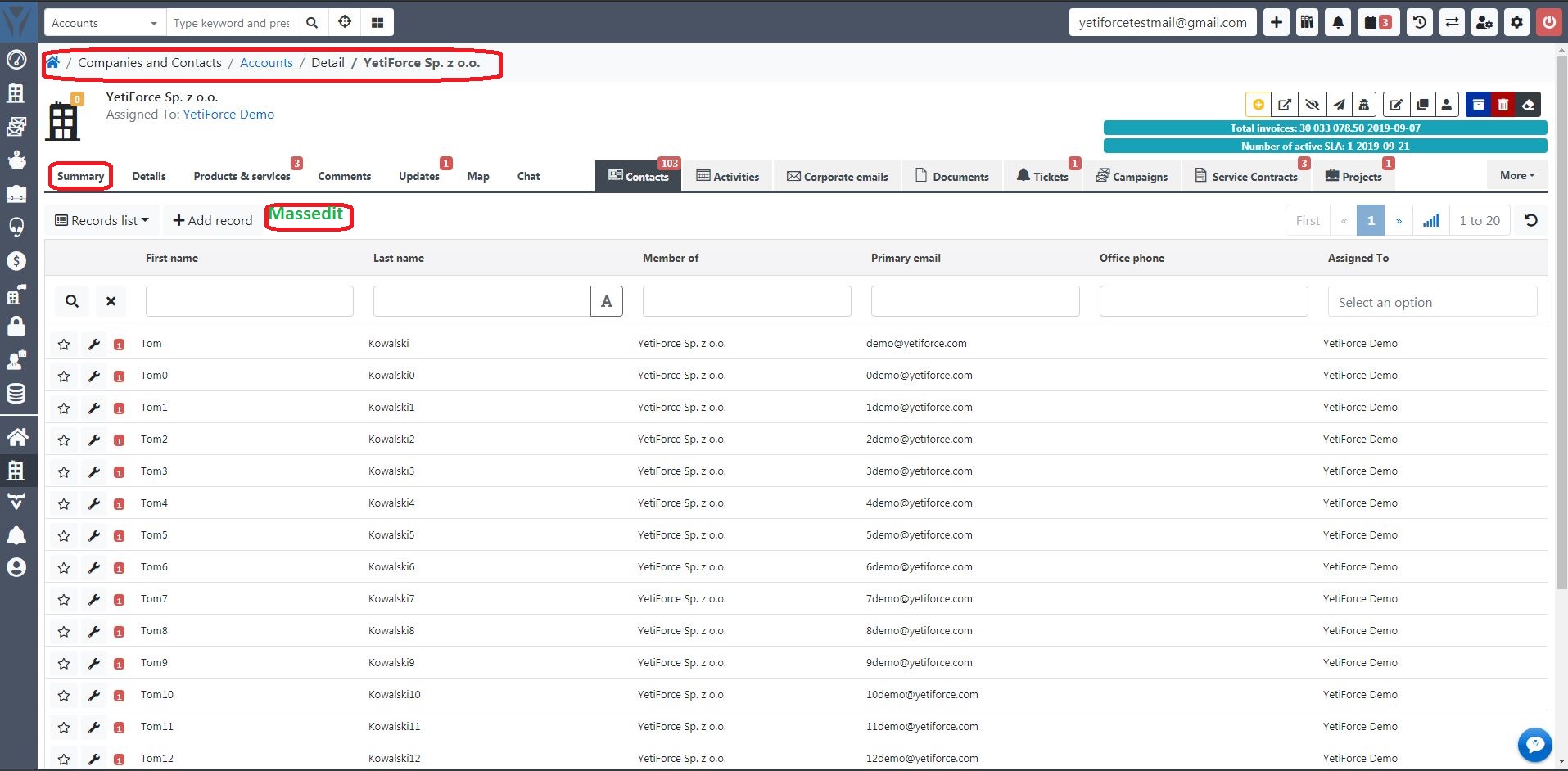How to create Mass edit button in the list of related records page ...