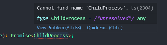 Cannot find name 'ChildProcess' · Issue #322 · sindresorhus/open · GitHub