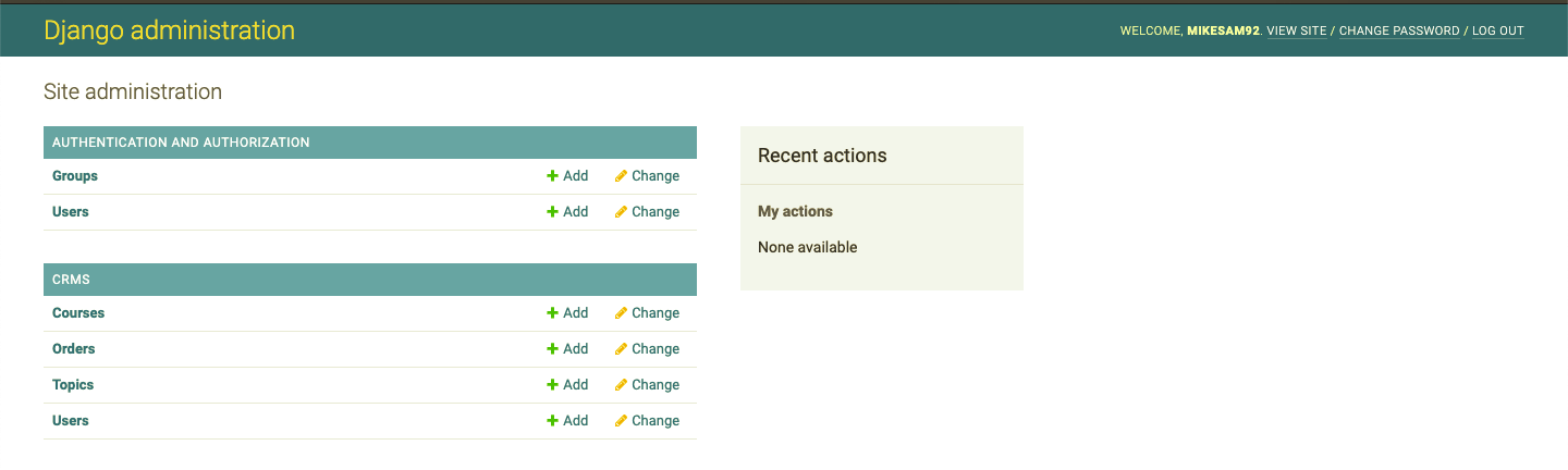 GitHub - MayankSemwal/Course-Registration-Management-System: Django ...