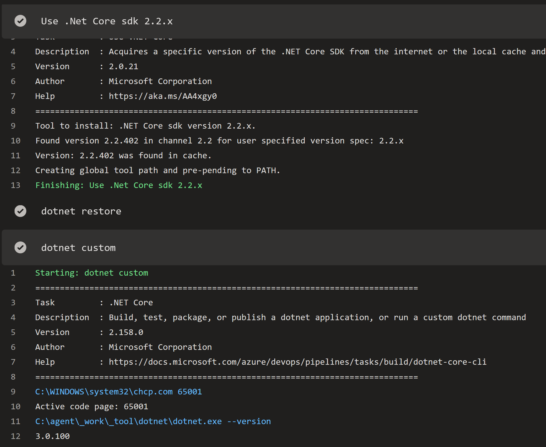UseDotNet@2 cant find sdk version matching 3.x · Issue #11569 · microsoft/azure-pipelines-tasks ...