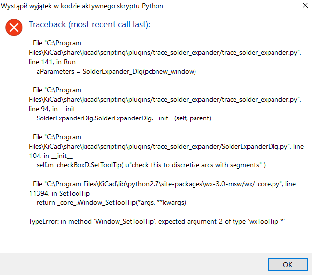 Python error in Solder Mask Expander. · Issue #27 · easyw/RF-tools-KiCAD · GitHub