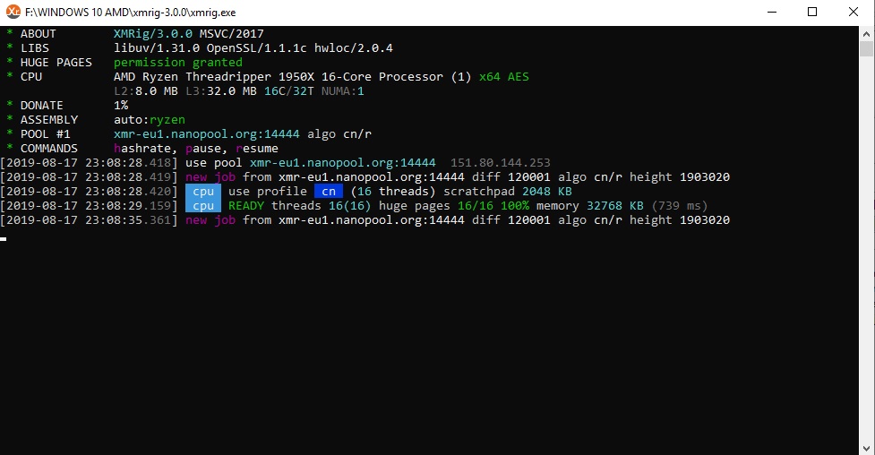 how do I change difficulty in xmrig 3.0 · Issue #1123 · xmrig/xmrig ...