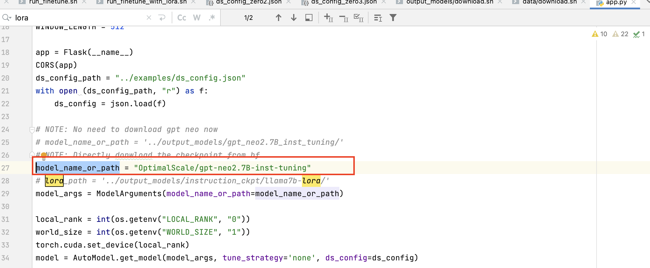 There is something wrong, please query again · Issue #527 · OptimalScale/LMFlow · GitHub