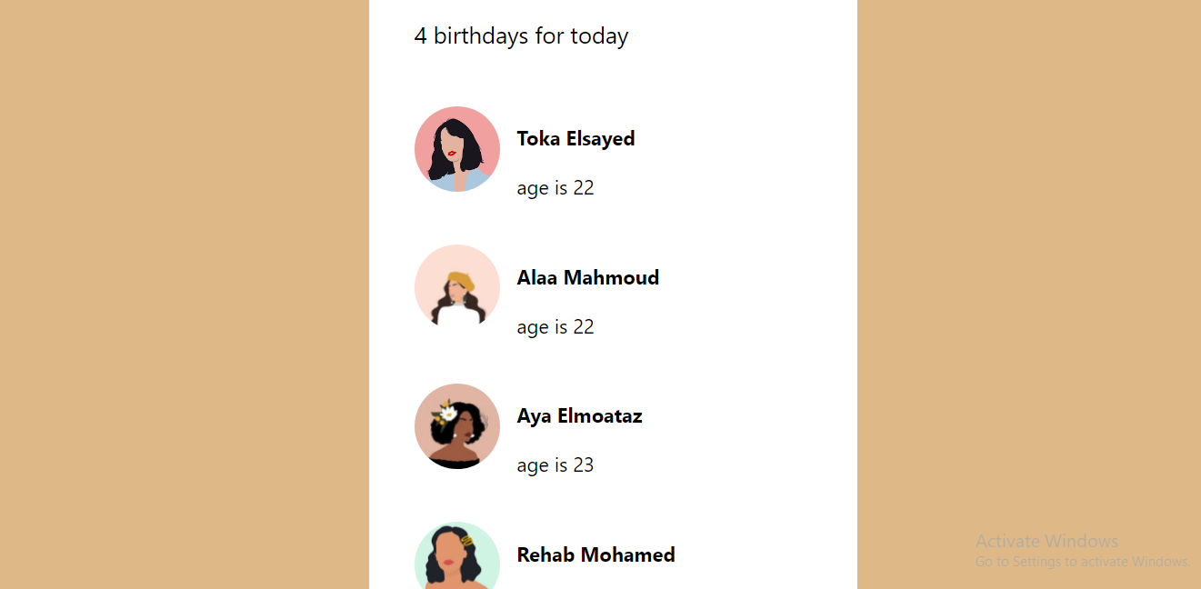 GitHub - Tokaelsayed/Birthday-Reminder-using-React-js