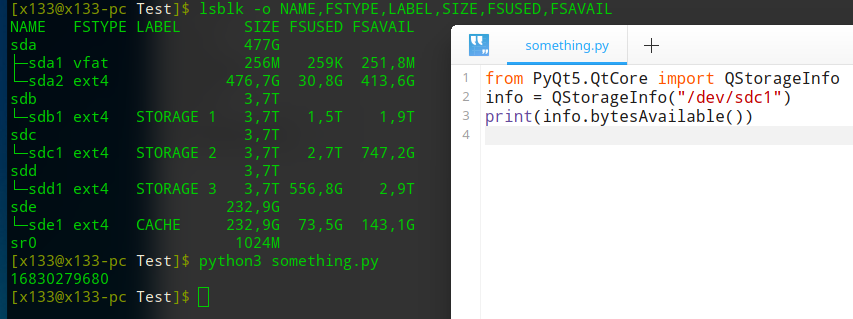[Serious] Wrong disk size: used / free / copy misscalculations & math errors · Issue #1149 ...
