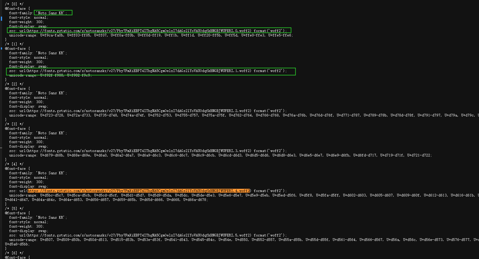 咨询下google fonts原理 · Issue #1 · cj1128/google-font-downloader · GitHub
