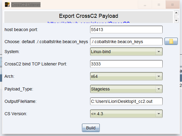 cs 4.3 linux_tcp 上线主机不稳定 · Issue #129 · gloxec/CrossC2 · GitHub