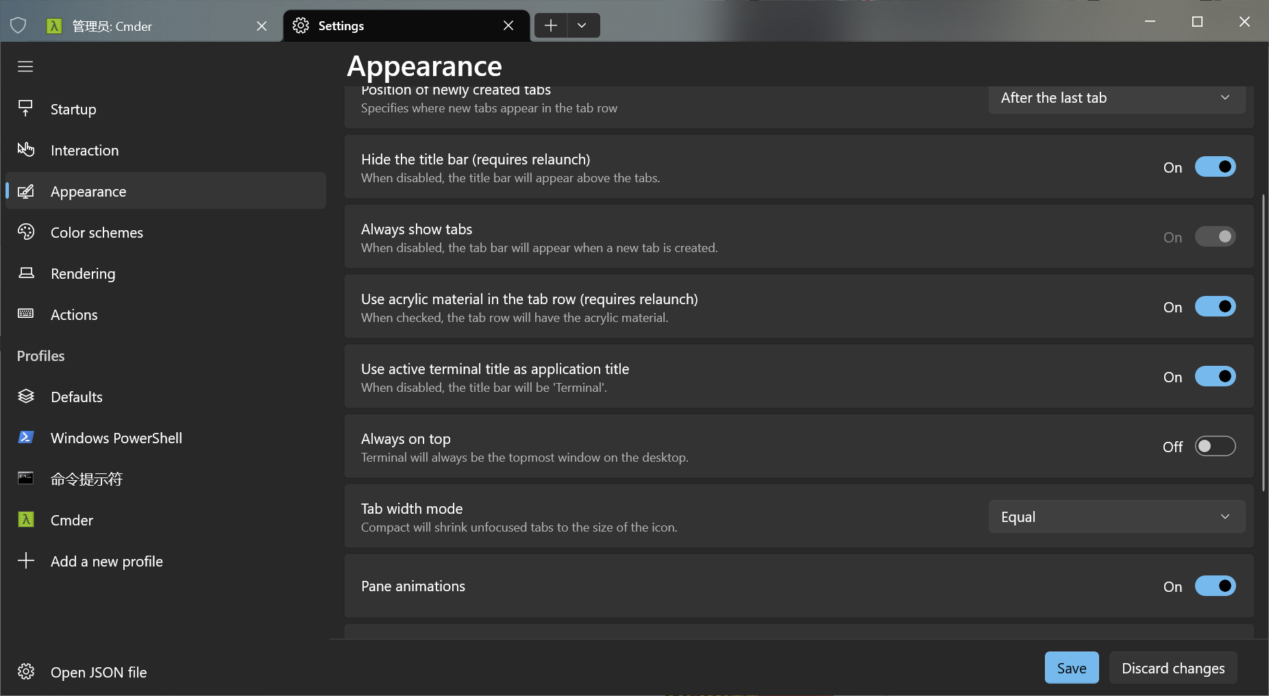 Acrylic title does not work completely · Issue #14916 · microsoft ...