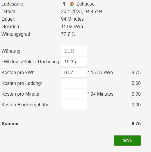 Kostenkalkulation scheint Daten des TWC nicht zu beachten · Issue #919 · bassmaster187 ...