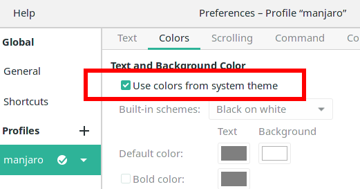 Background not rendered correctly in Gnome Terminal · Issue #163 ...