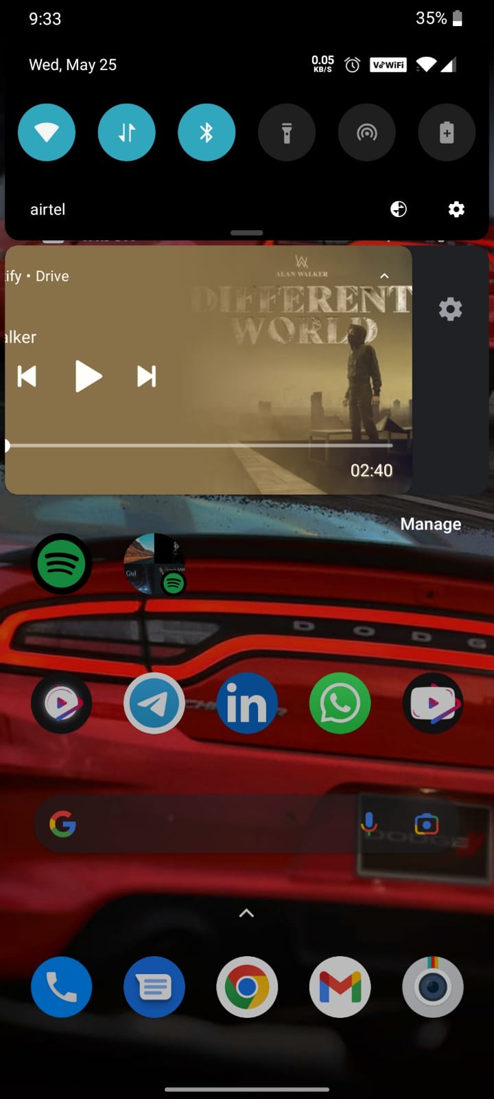 Now Playing notification is not dismissed even after pausing the music ...