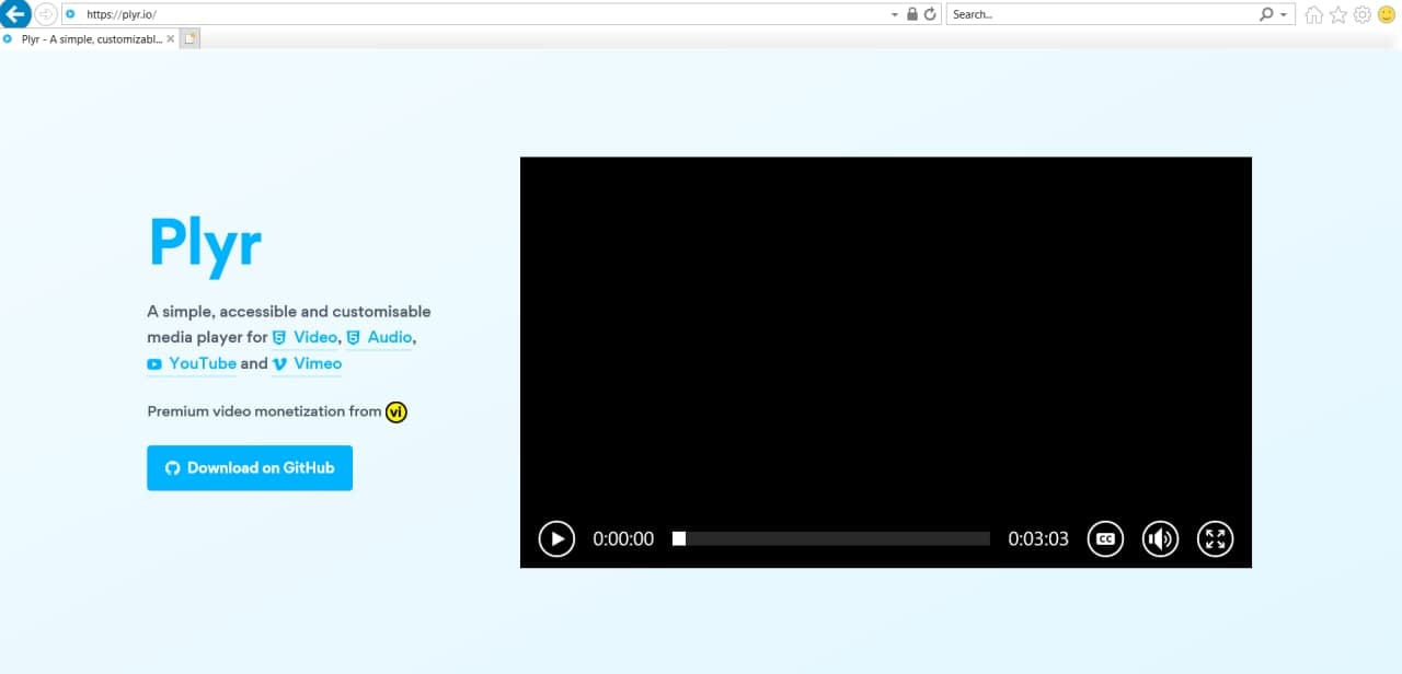 Not working on IE11 · Issue #890 · sampotts/plyr · GitHub