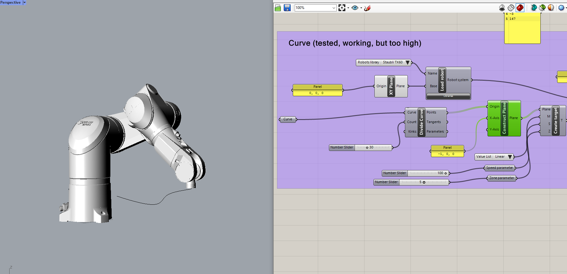 different trajectory on the Staubl robot · Issue #205 · visose/Robots · GitHub