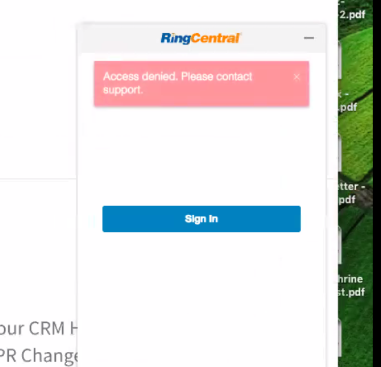 Integration not working for RingCentral UK Accounts · Issue #1 · ringcentral/pipedrive ...