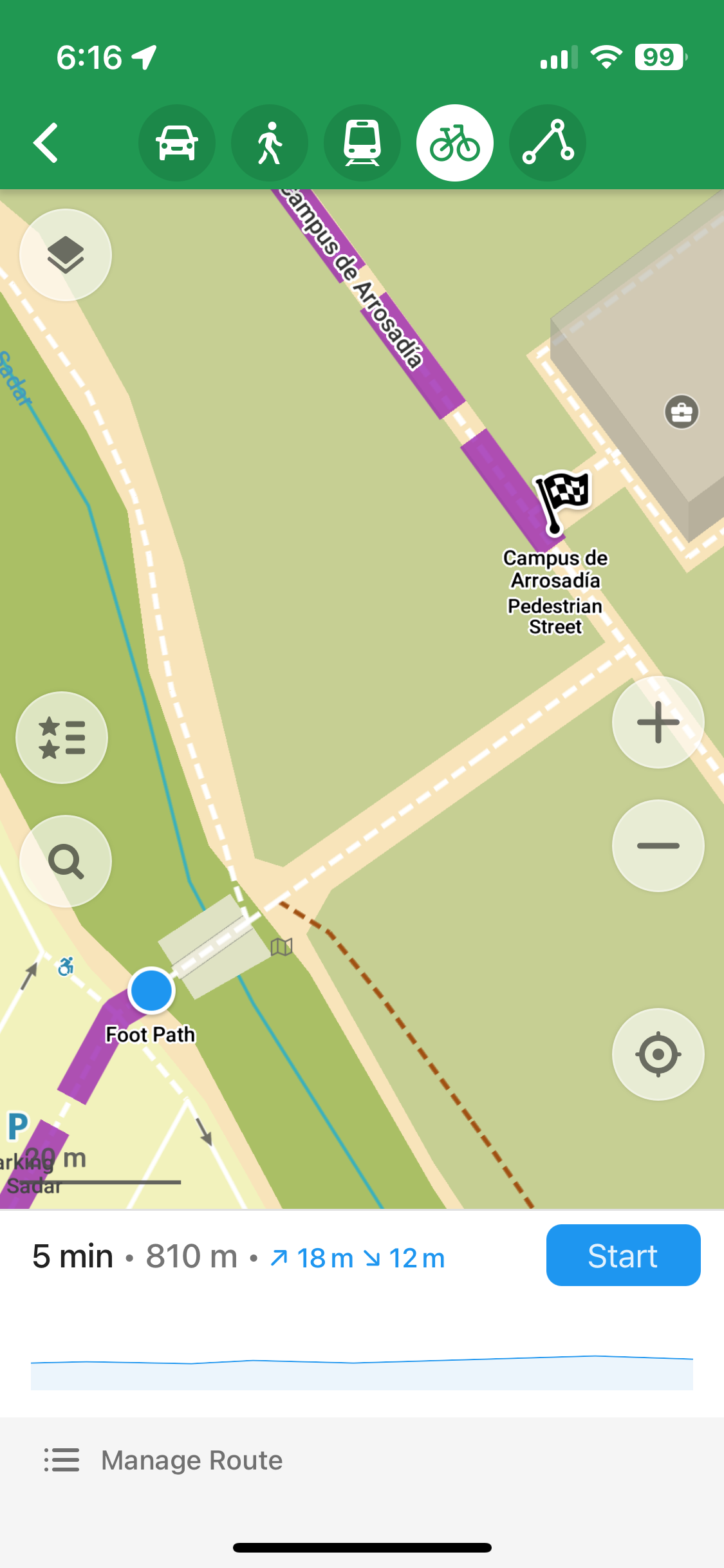 Bike routing taking the unnecessary longer route · Issue #6350 · organicmaps/organicmaps · GitHub