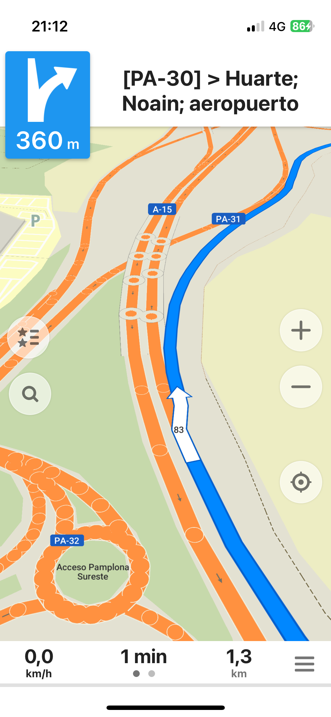 Weird rendering of roads in navigation · Issue #6398 · organicmaps ...