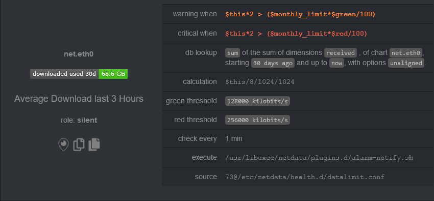 Netdata health disregards settings · Issue #8877 · netdata/netdata · GitHub
