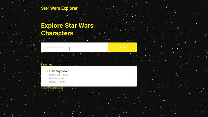 GitHub - ArthurPaes/StarWars-Explorer