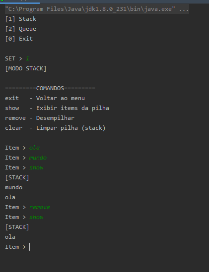 Github Davi Alunostackqueue