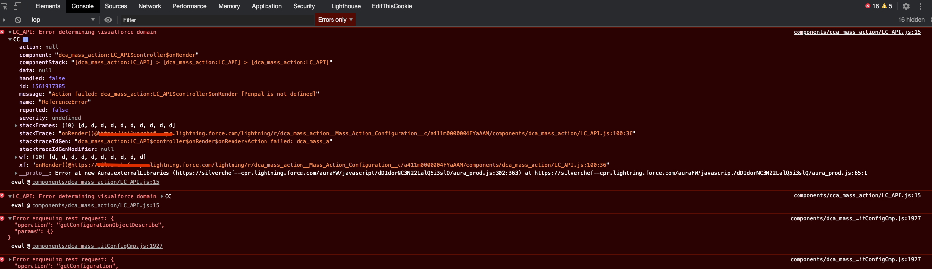 LC_API: Timeout trying to establish connection to iframe · Issue #93 · sfdx-mass-action ...